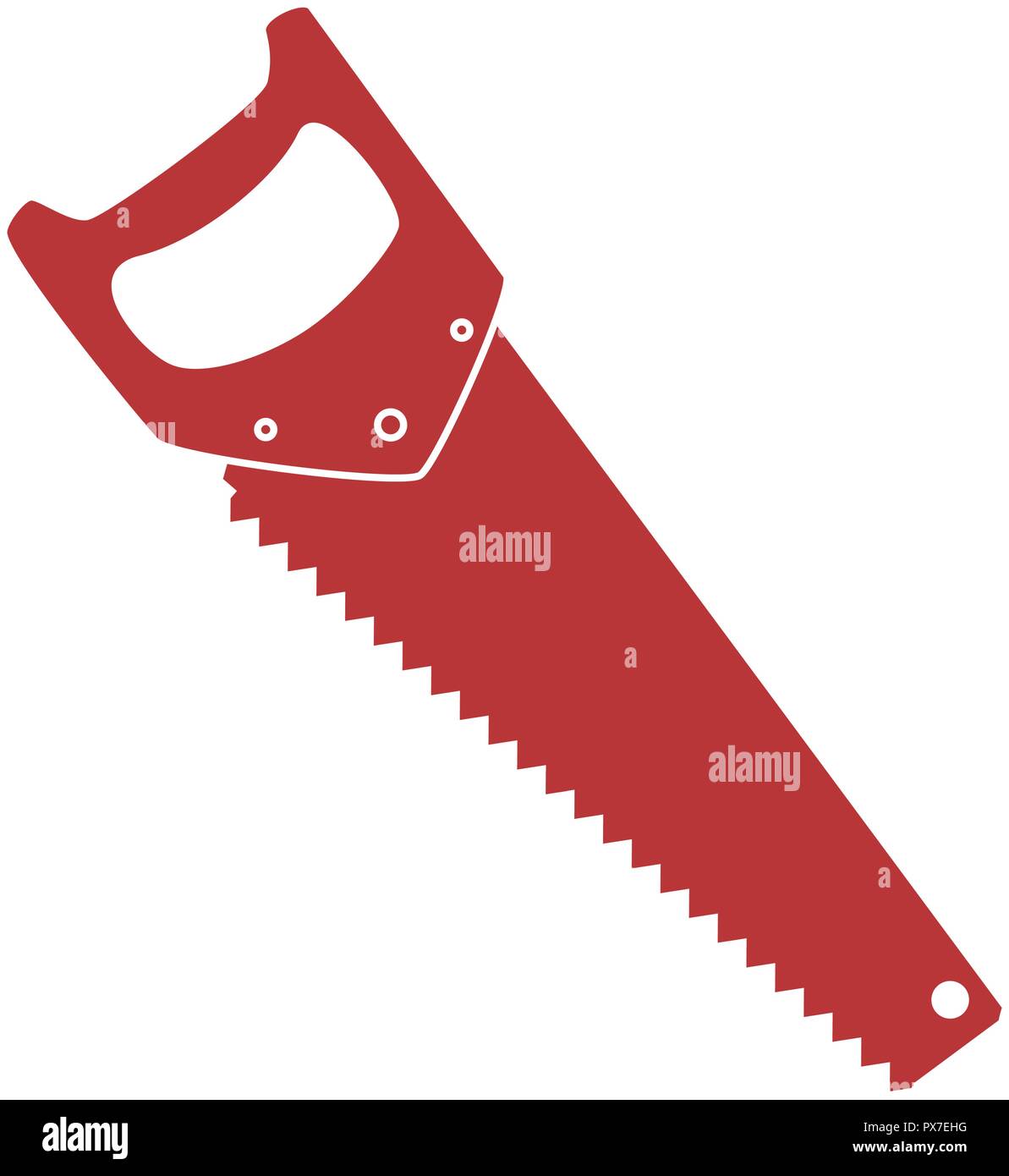 Carpentry Saw Stock Vector Images - Alamy