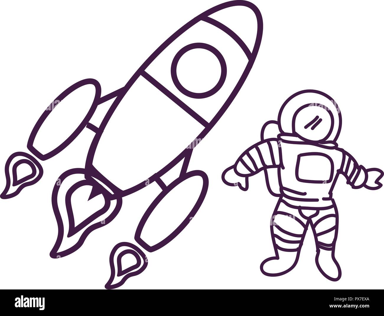 Astronaut Drawing Stock Photos & Astronaut Drawing Stock Images - Alamy