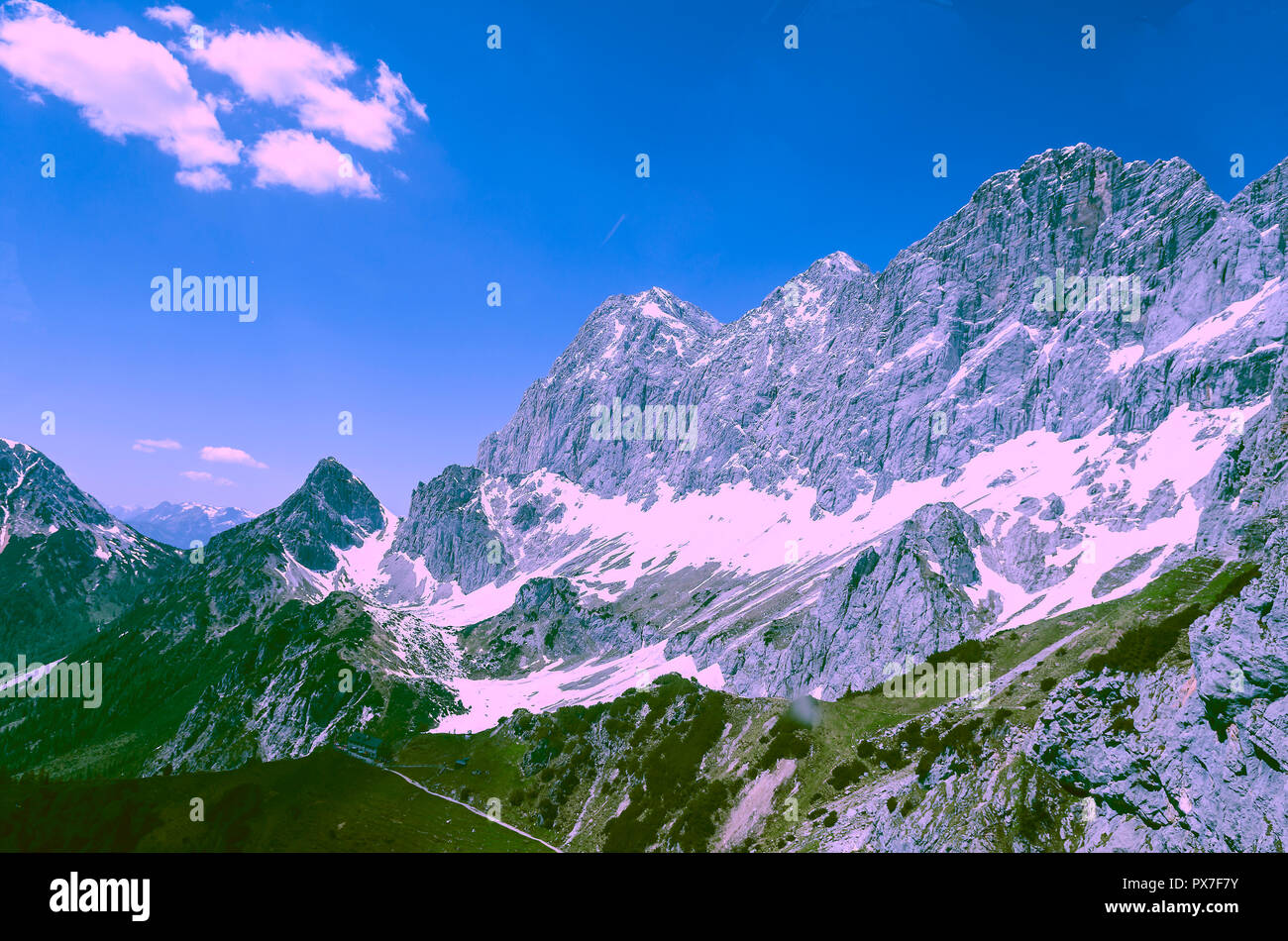Dachstein mountain range hi-res stock photography and images - Alamy