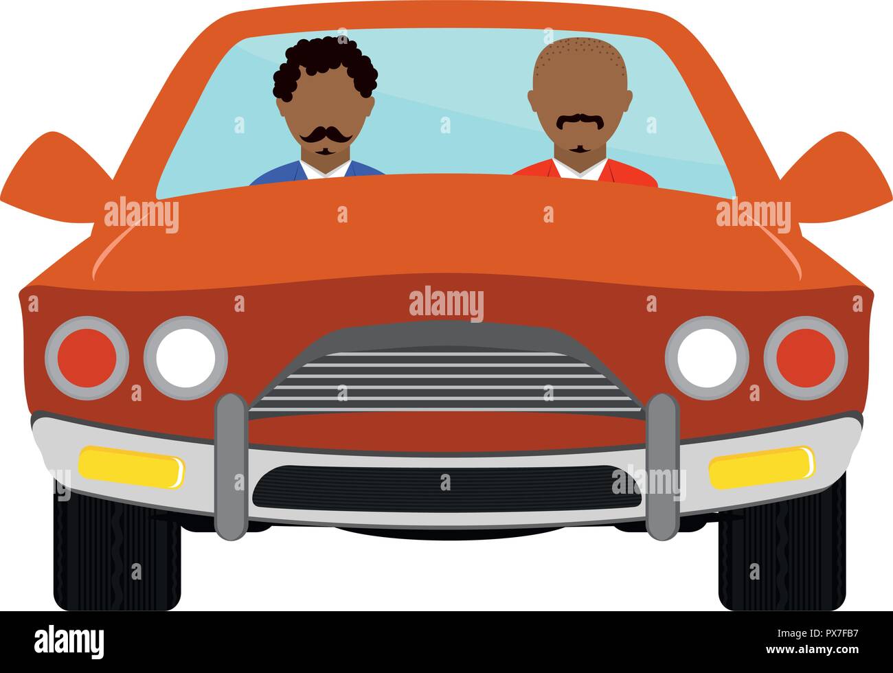 Vintage gangster car Stock Vector Images - Alamy