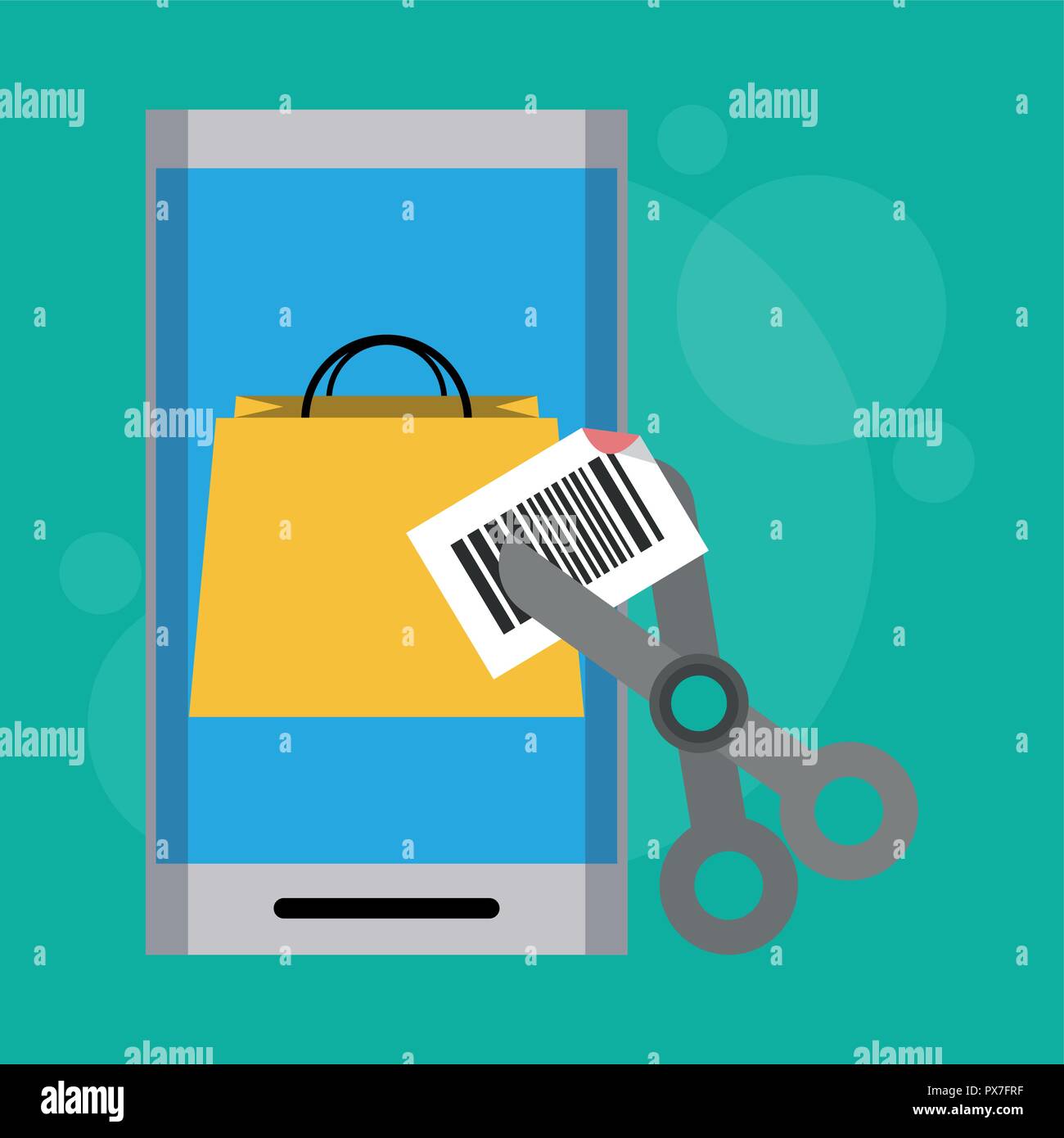 Shopping folder Stock Vector Images - Alamy