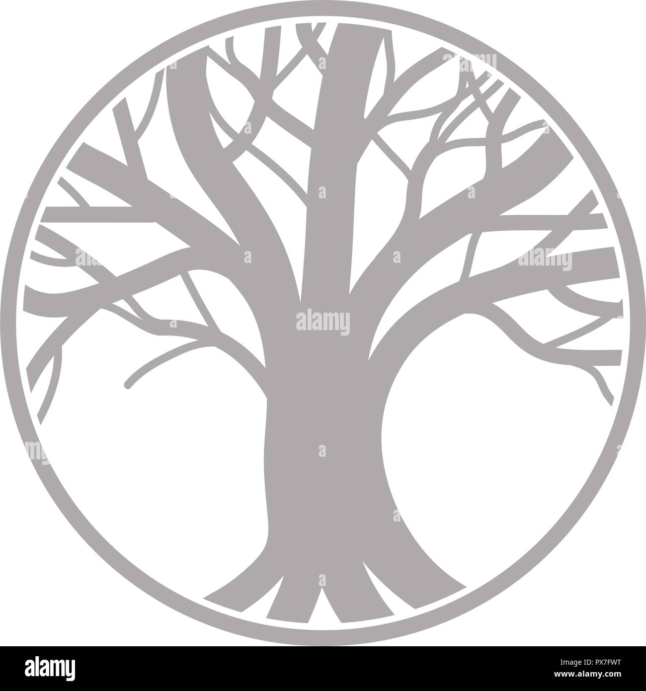 Tree Of Life Logo Symbol Stock Vector Image & Art - Alamy