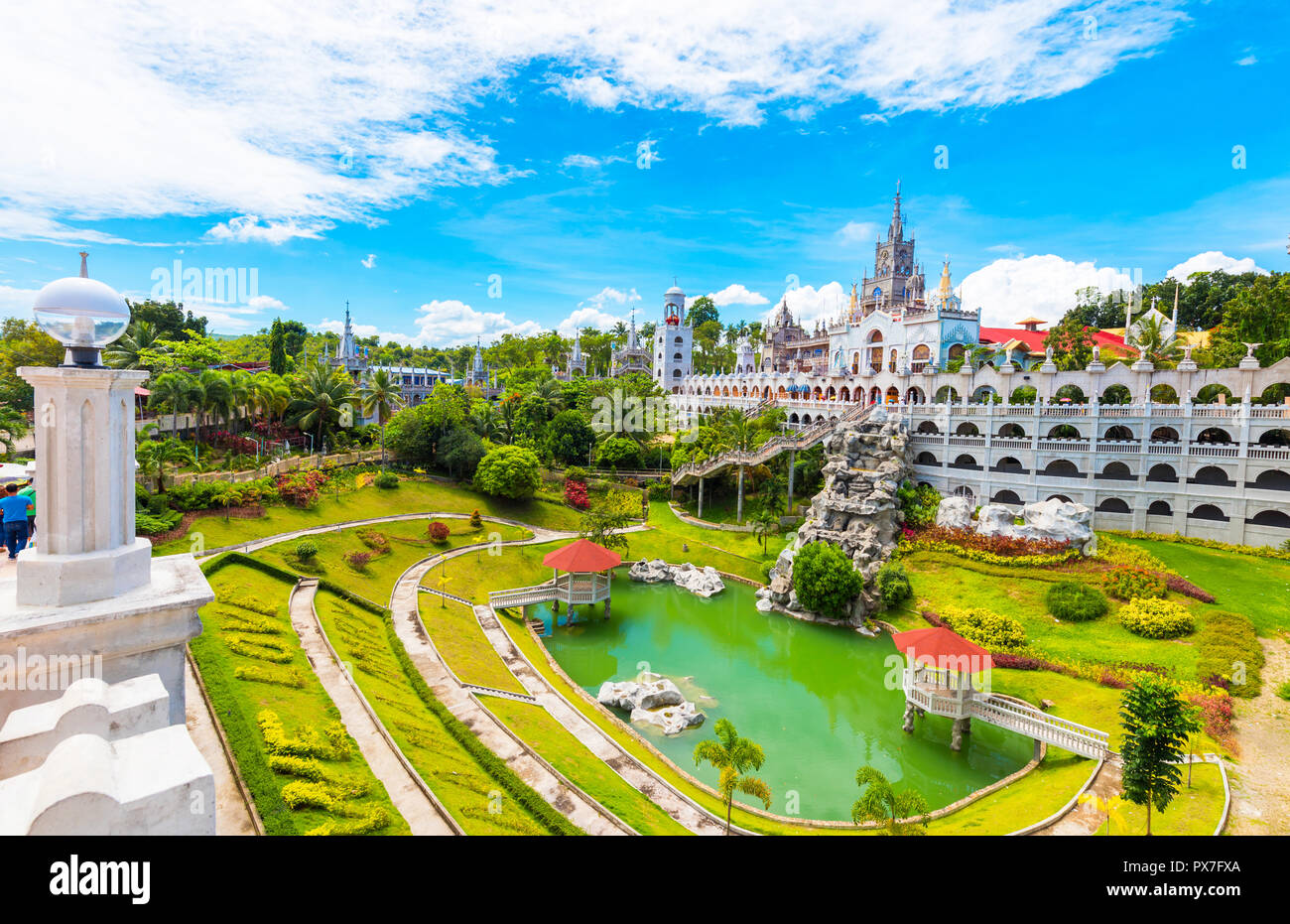 The Catholic Simala Shrine in Sibonga, Cebu, Philippines. Copy space for text Stock Photo - Alamy