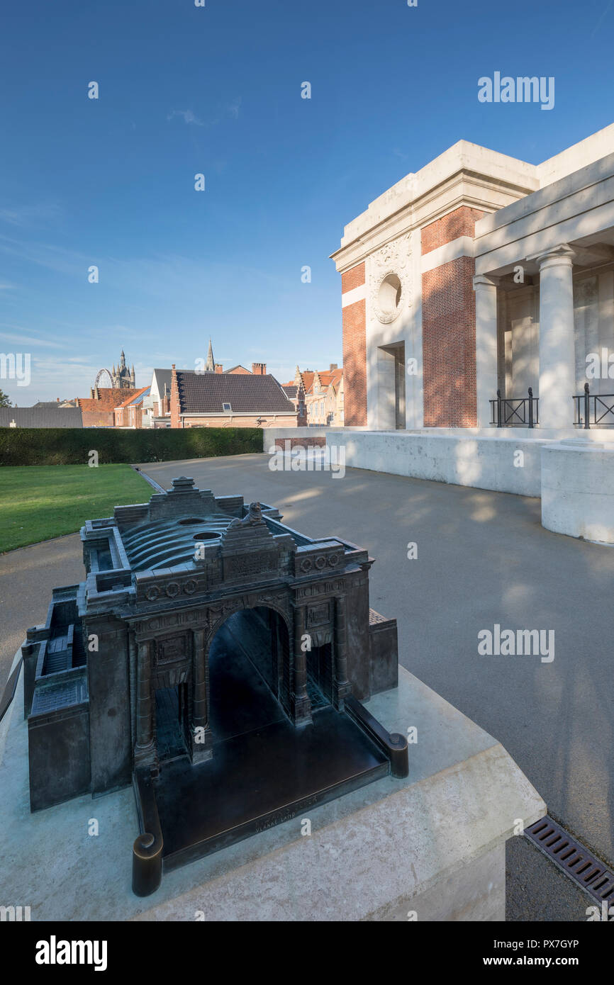 The Menin Gate, Ypres, Belgium Stock Photo - Alamy