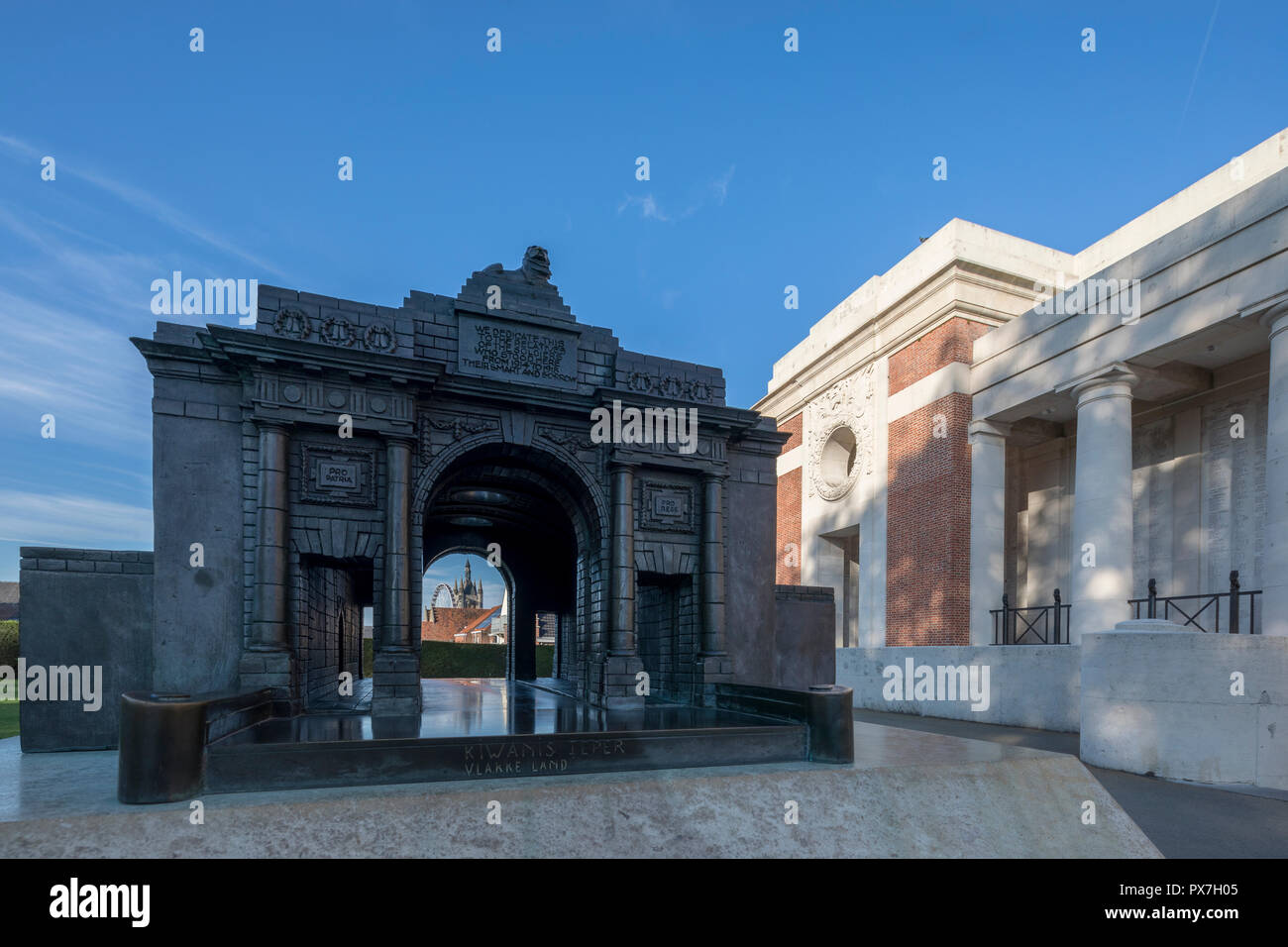 The Menin Gate, Ypres, Belgium Stock Photo - Alamy