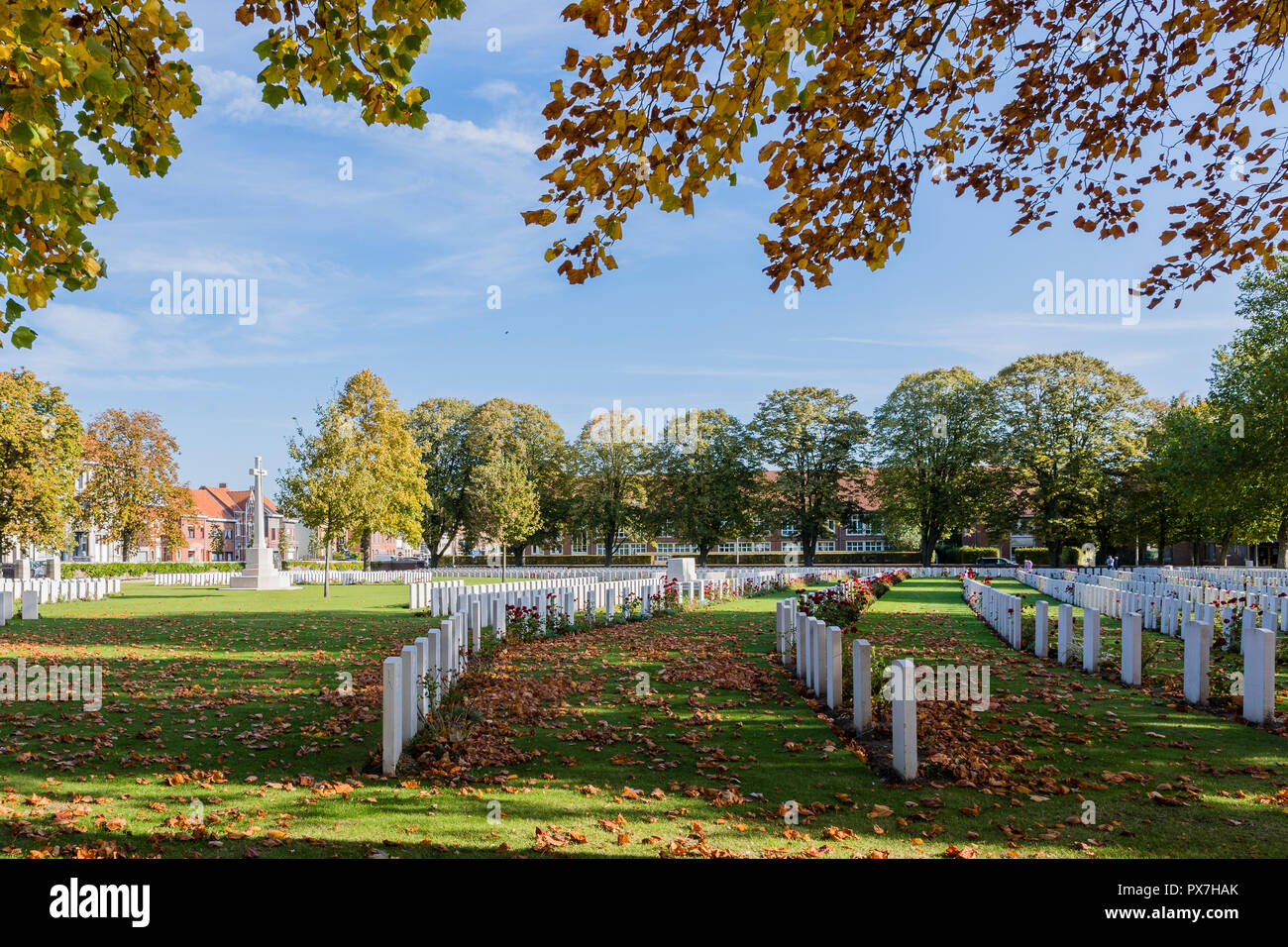 Ypres reservoir cemetery hi-res stock photography and images - Alamy