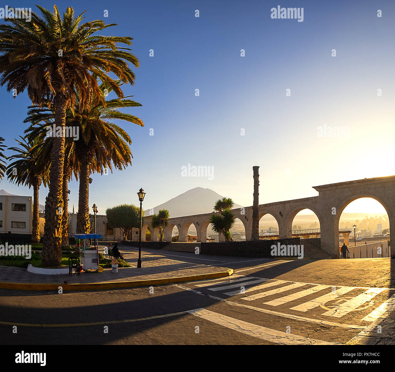 MIRADOR DE YANAHUARA - AREQUIPA - PERU Stock Photo - Alamy