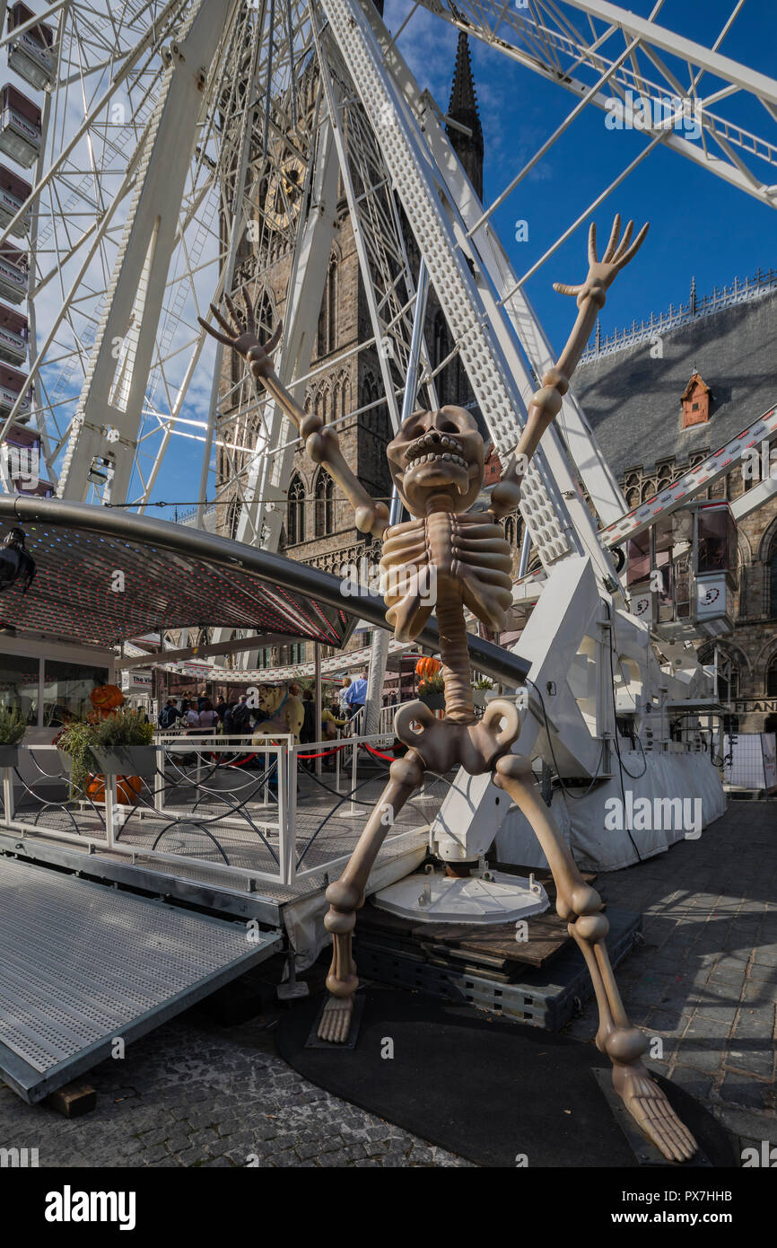 The Cloth Museum/In Flanders Field Museum in Ypres, Belgium Stock Photo ...