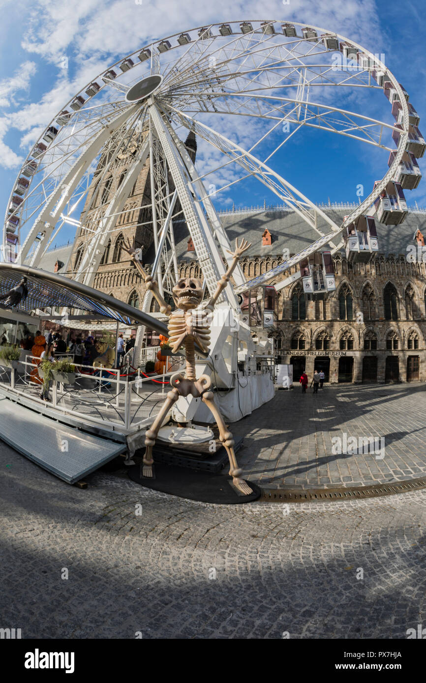 The Cloth Museum/In Flanders Field Museum in Ypres, Belgium Stock Photo ...