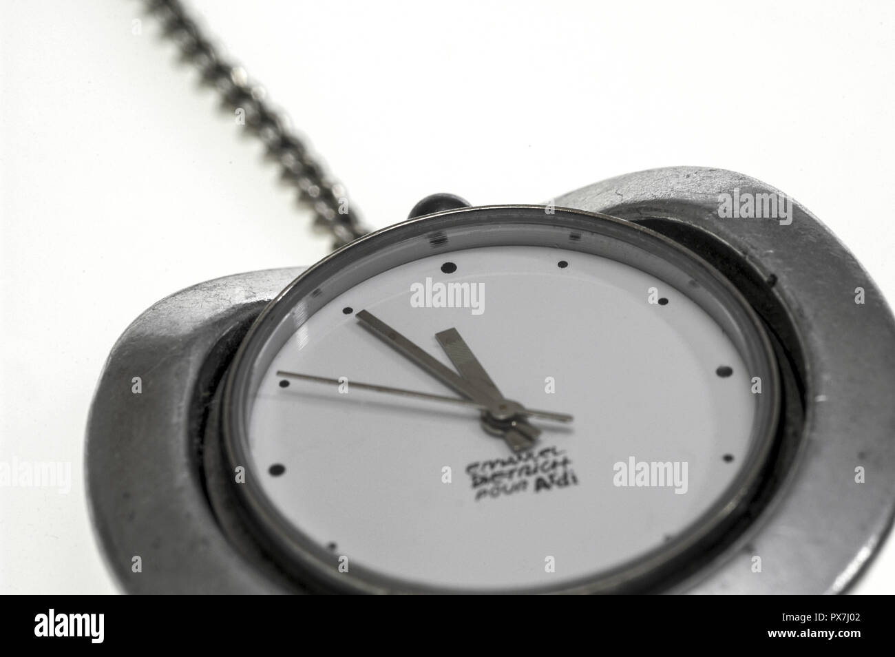 Clock, 5 to 12 Stock Photo - Alamy