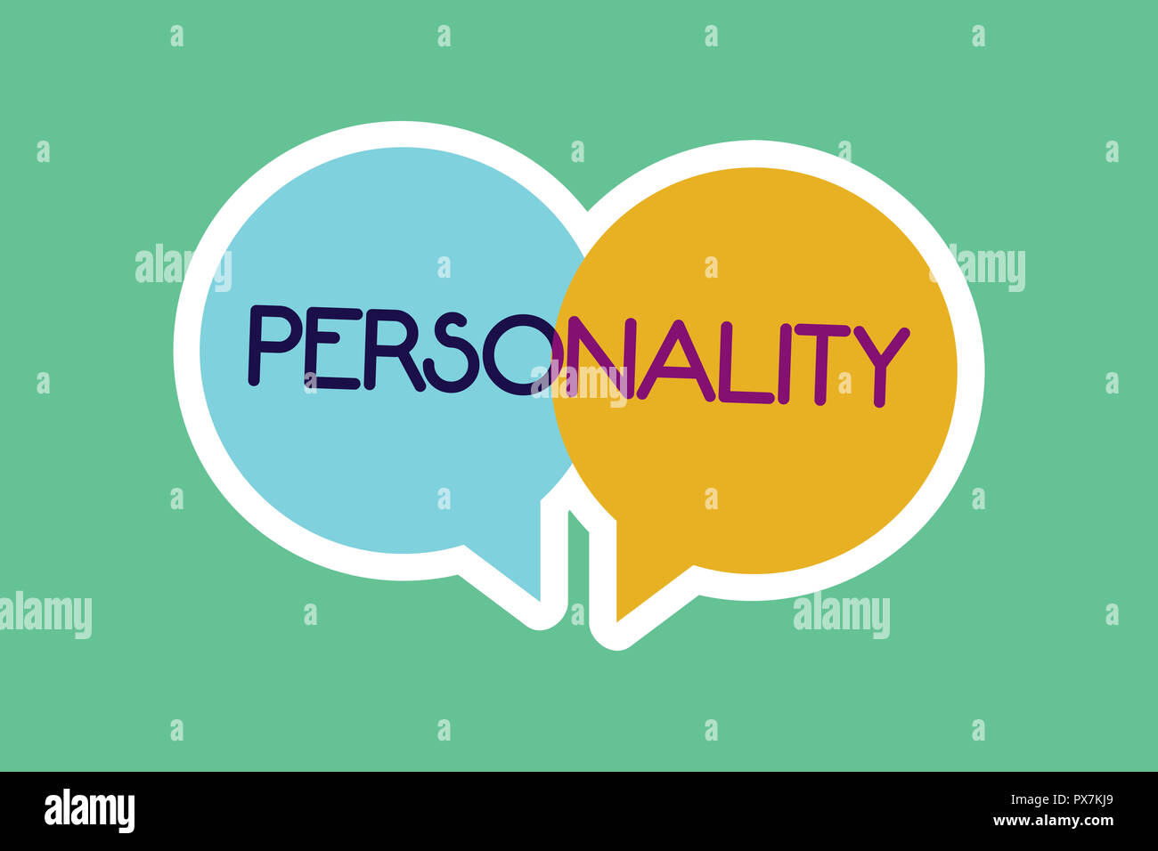 Conceptual hand writing showing Personality. Business photo showcasing ...