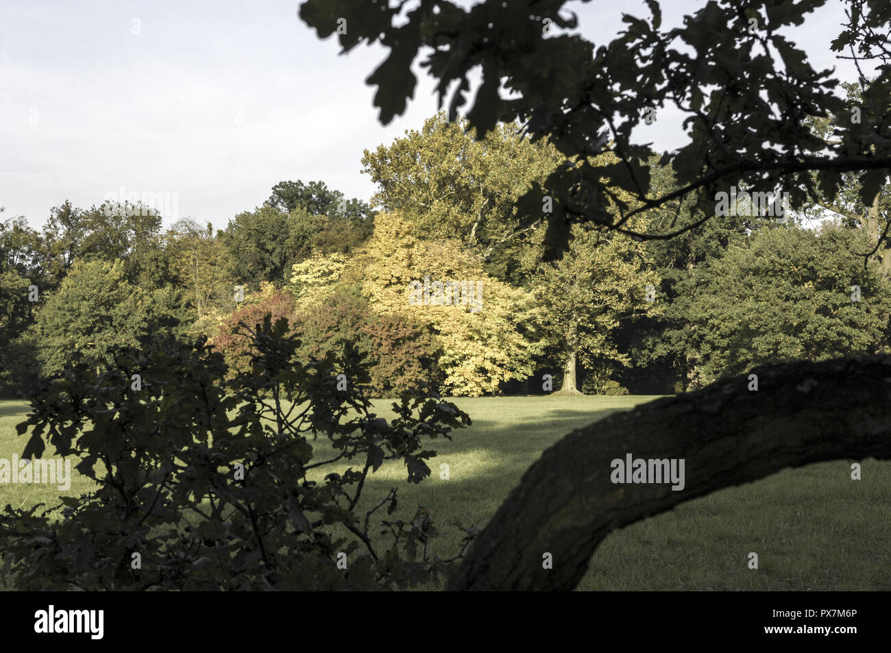 UNESCO World Heritage, Lednice, landscape garden, Czech Republic ...