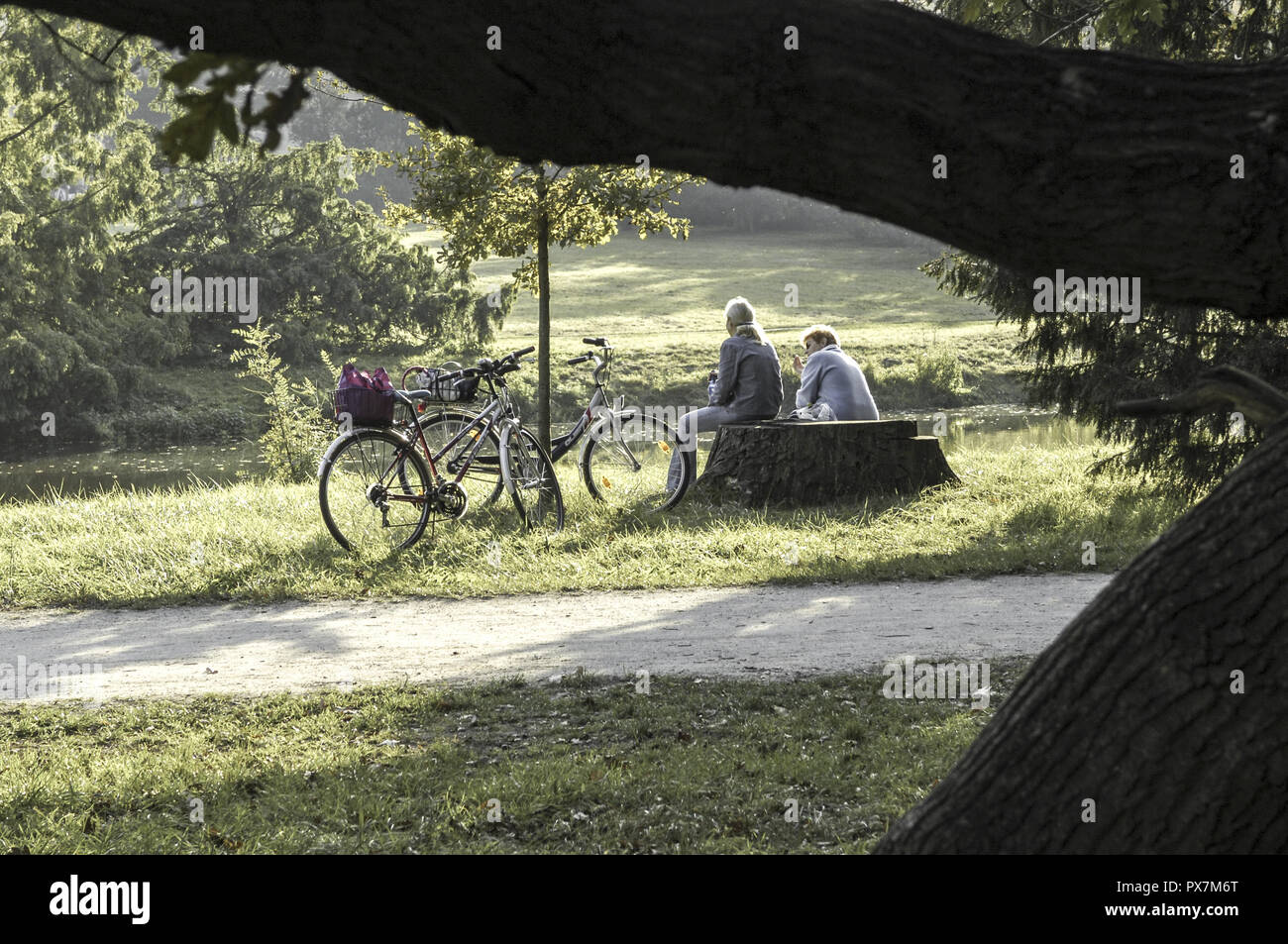 UNESCO World Heritage, Lednice, landscape garden, Czech Republic ...