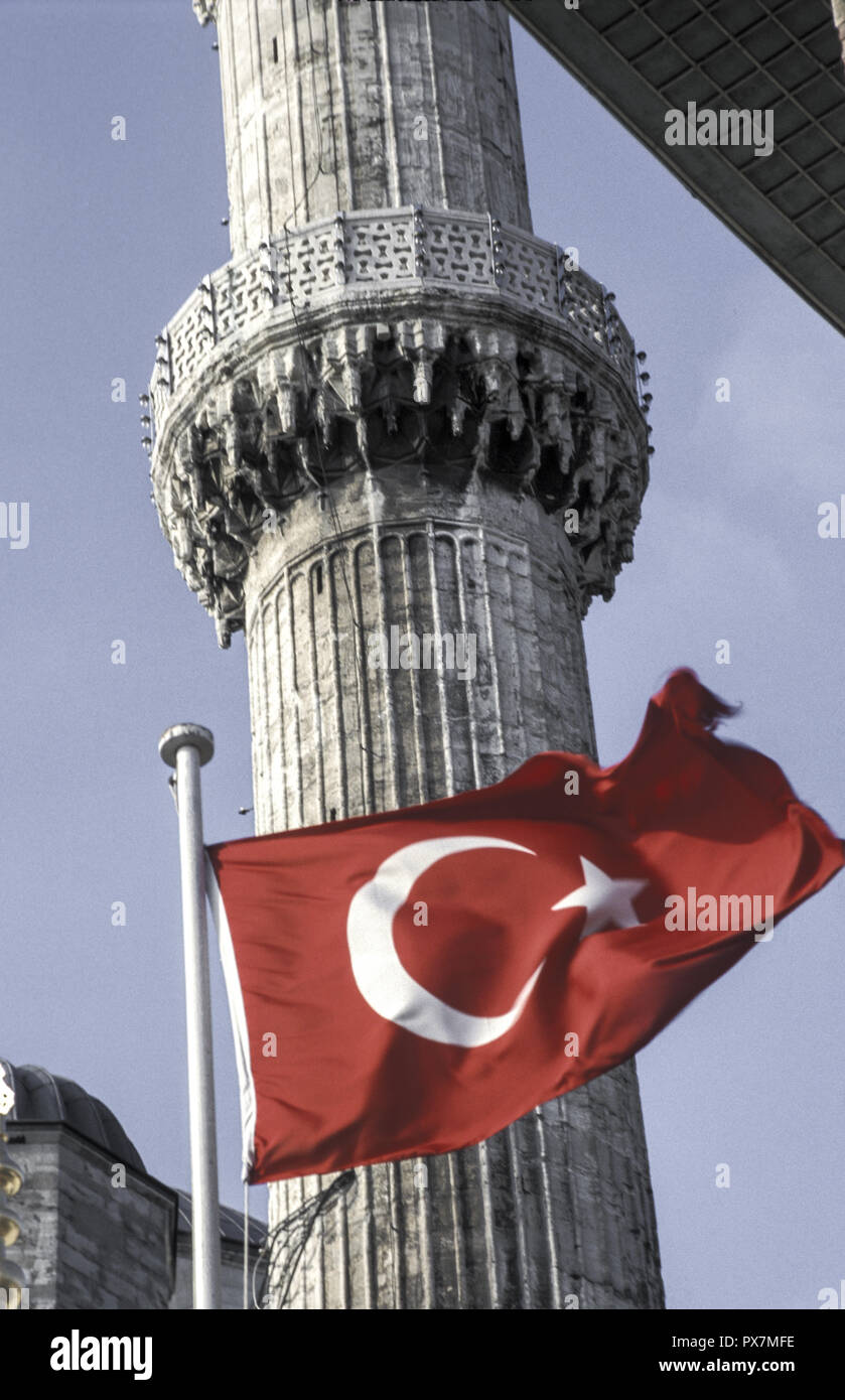 Istanbul, blue mosk, Turkey Stock Photo - Alamy