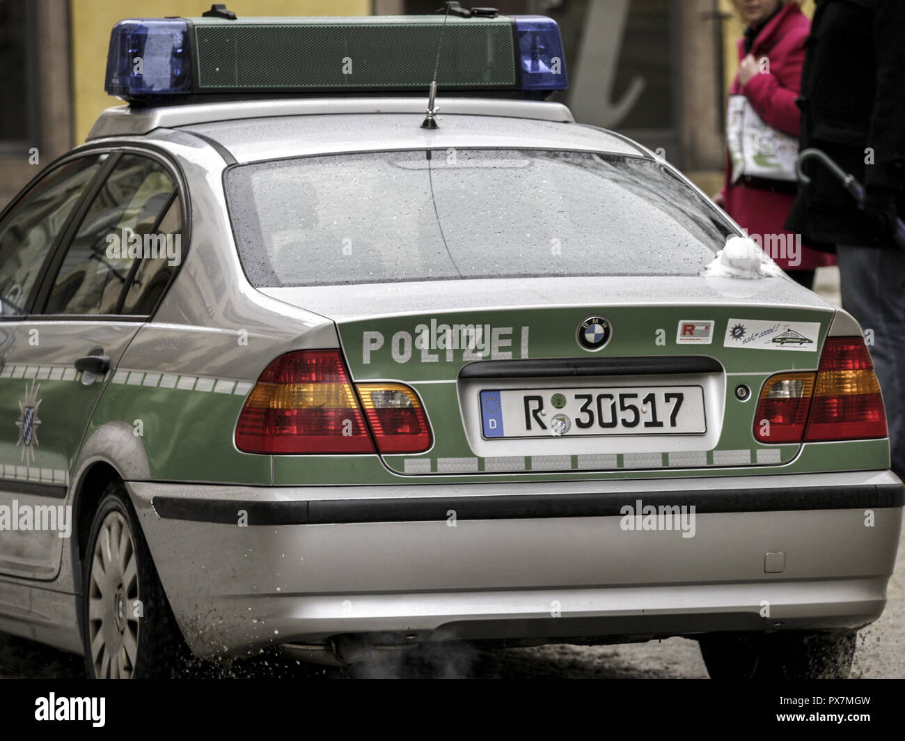 German police car Stock Photo - Alamy