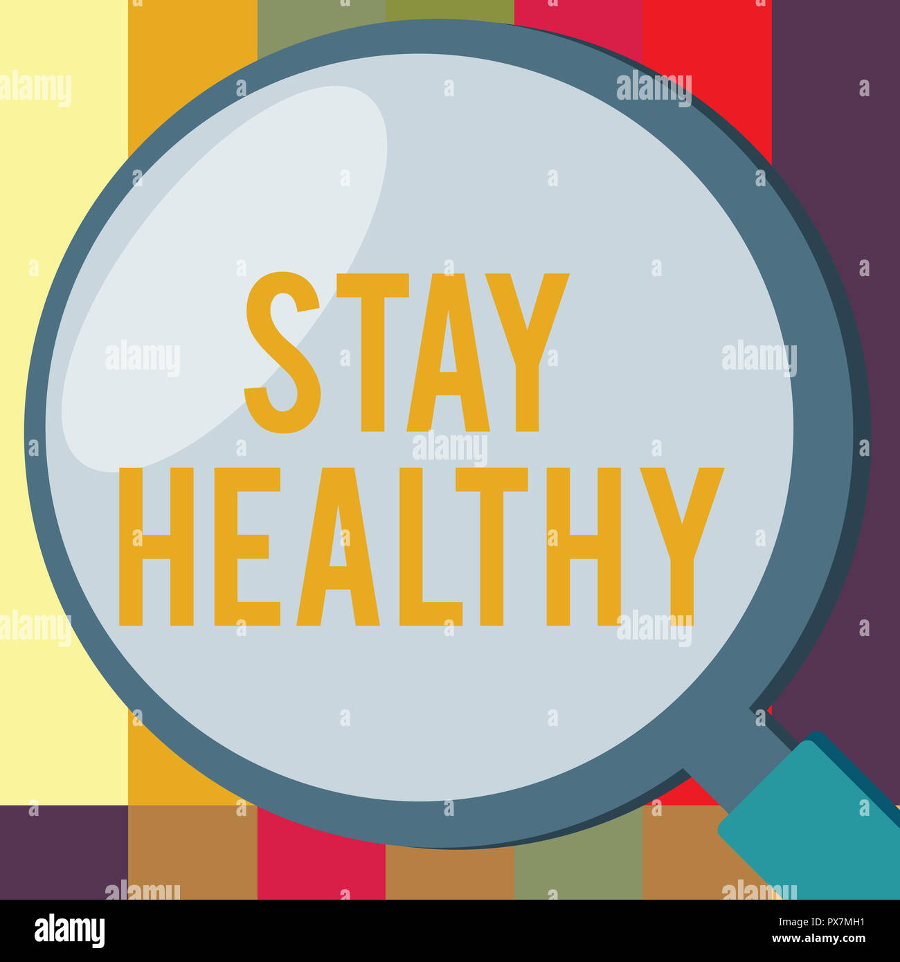 Word writing text Stay Healthy. Business concept for Keep balanced diet ...