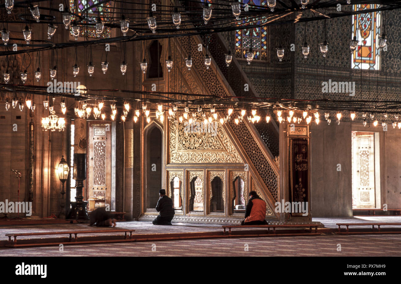 Blue mosk, Turkey, Istanbul Stock Photo - Alamy
