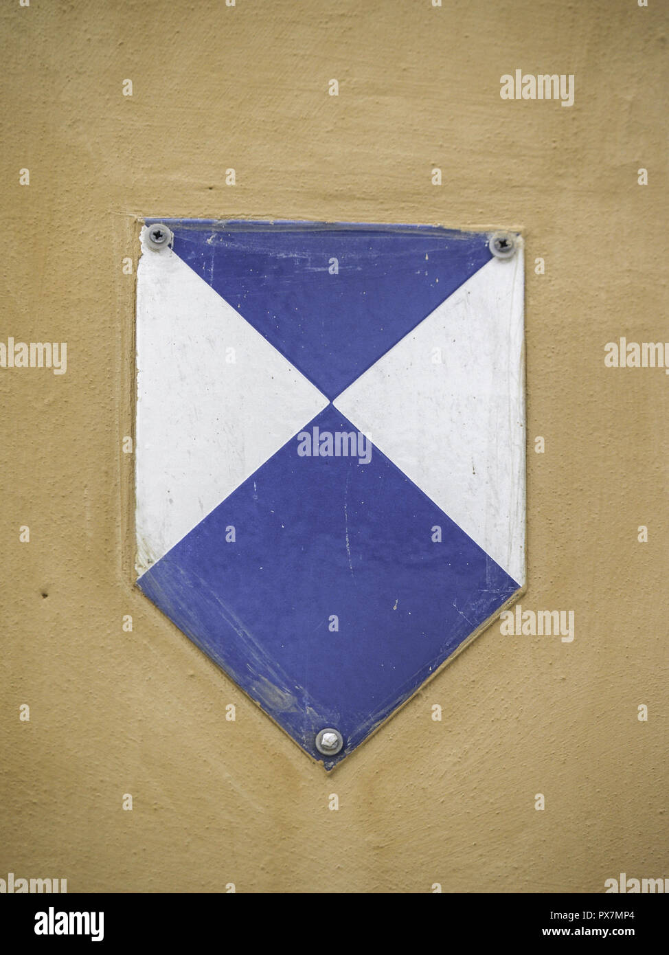 Sign listed building Stock Photo - Alamy