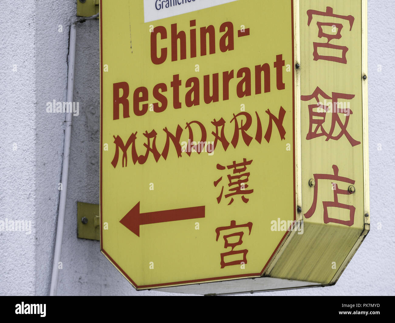 Mandarin billboard hi-res stock photography and images - Alamy