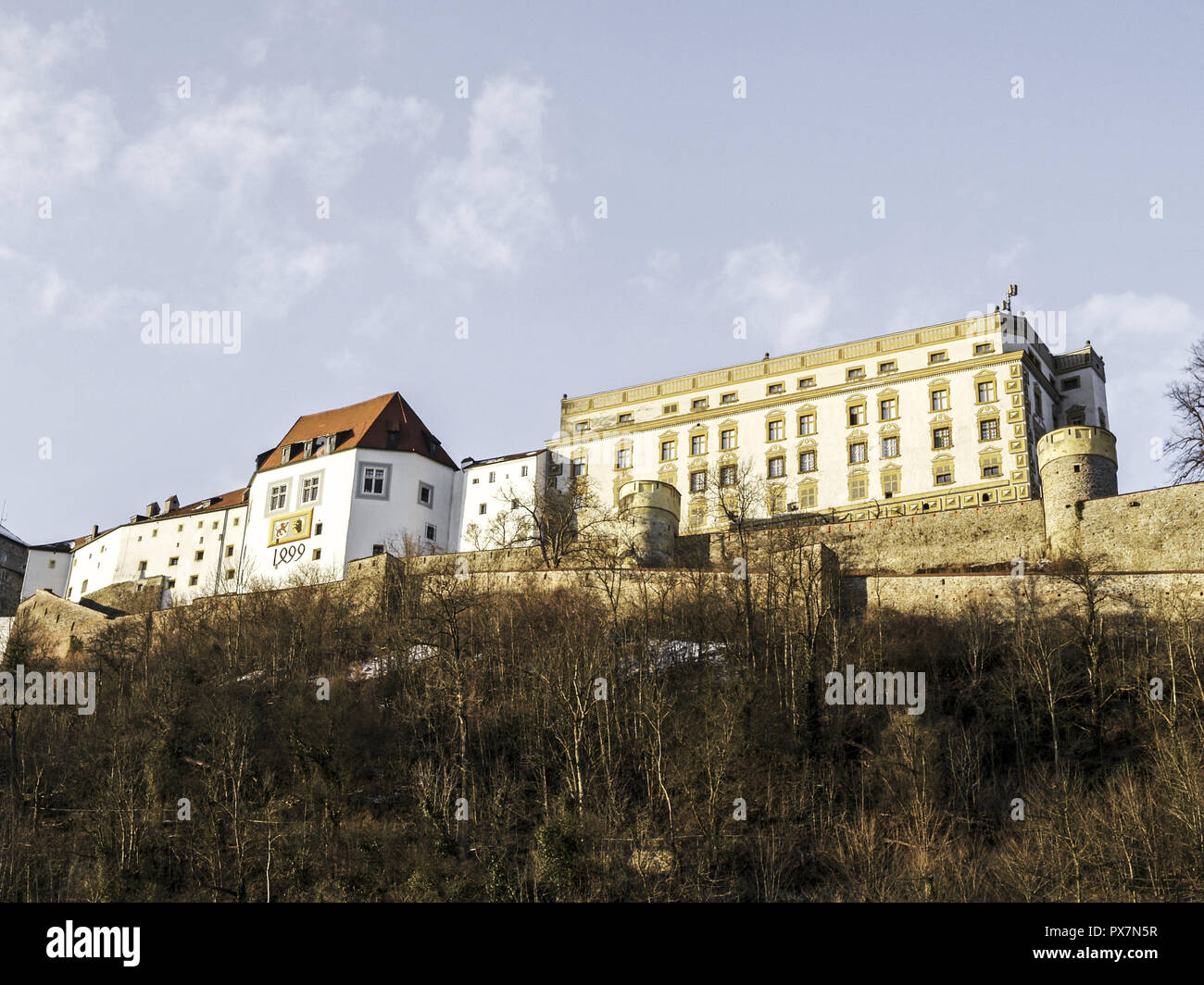University Town of Passau, city view, Germany, Southern Germany, Passau ...