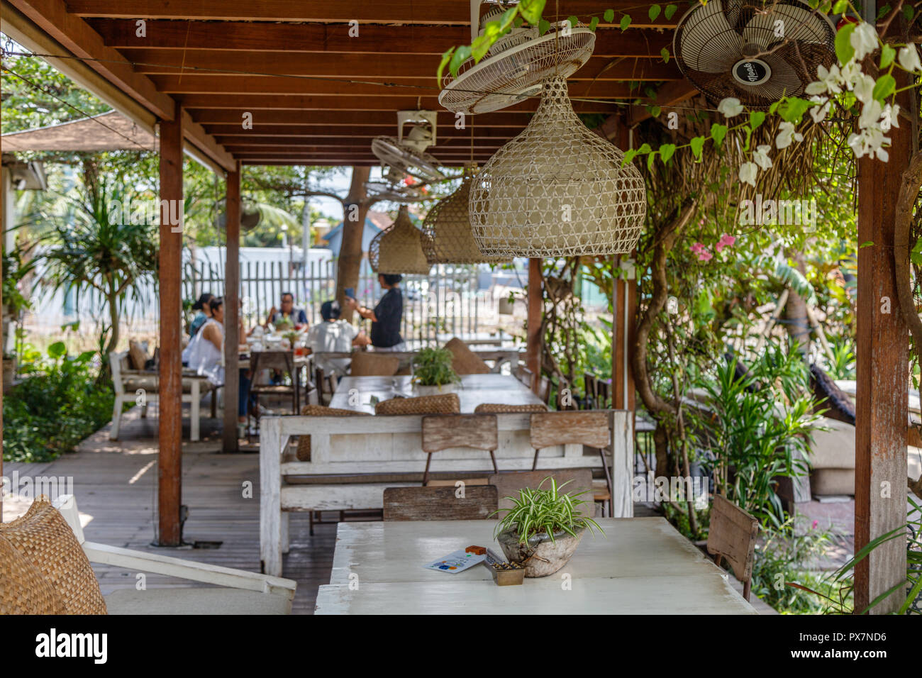 Rice paddy cafe hi-res stock photography and images - Alamy