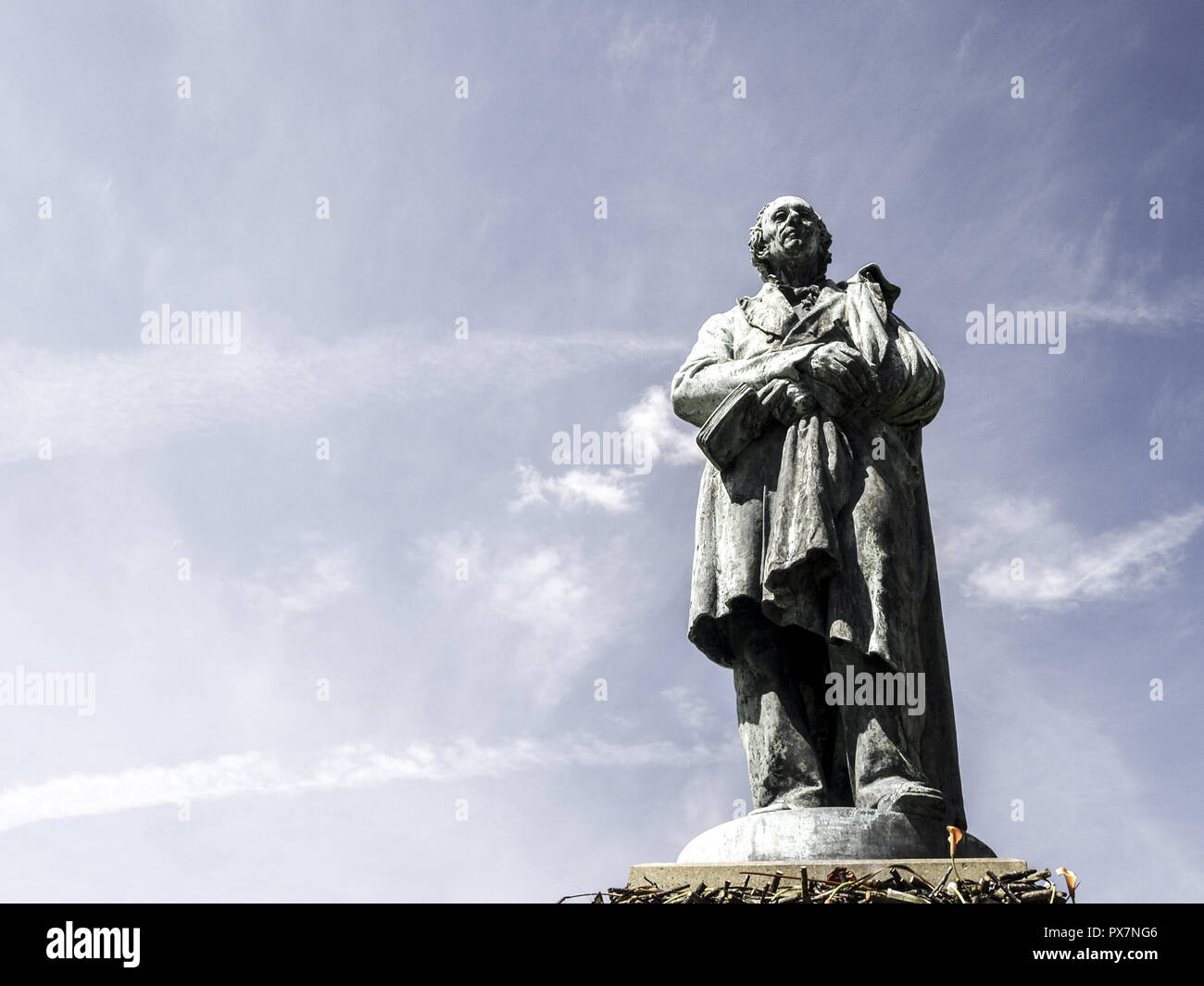 Hans christian andersen statue odense hi-res stock photography and ...