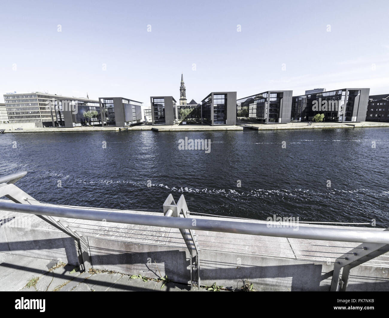 Copenhagen, Office Building of Nordea, Denmark, Seeland, Kopenhagen ...