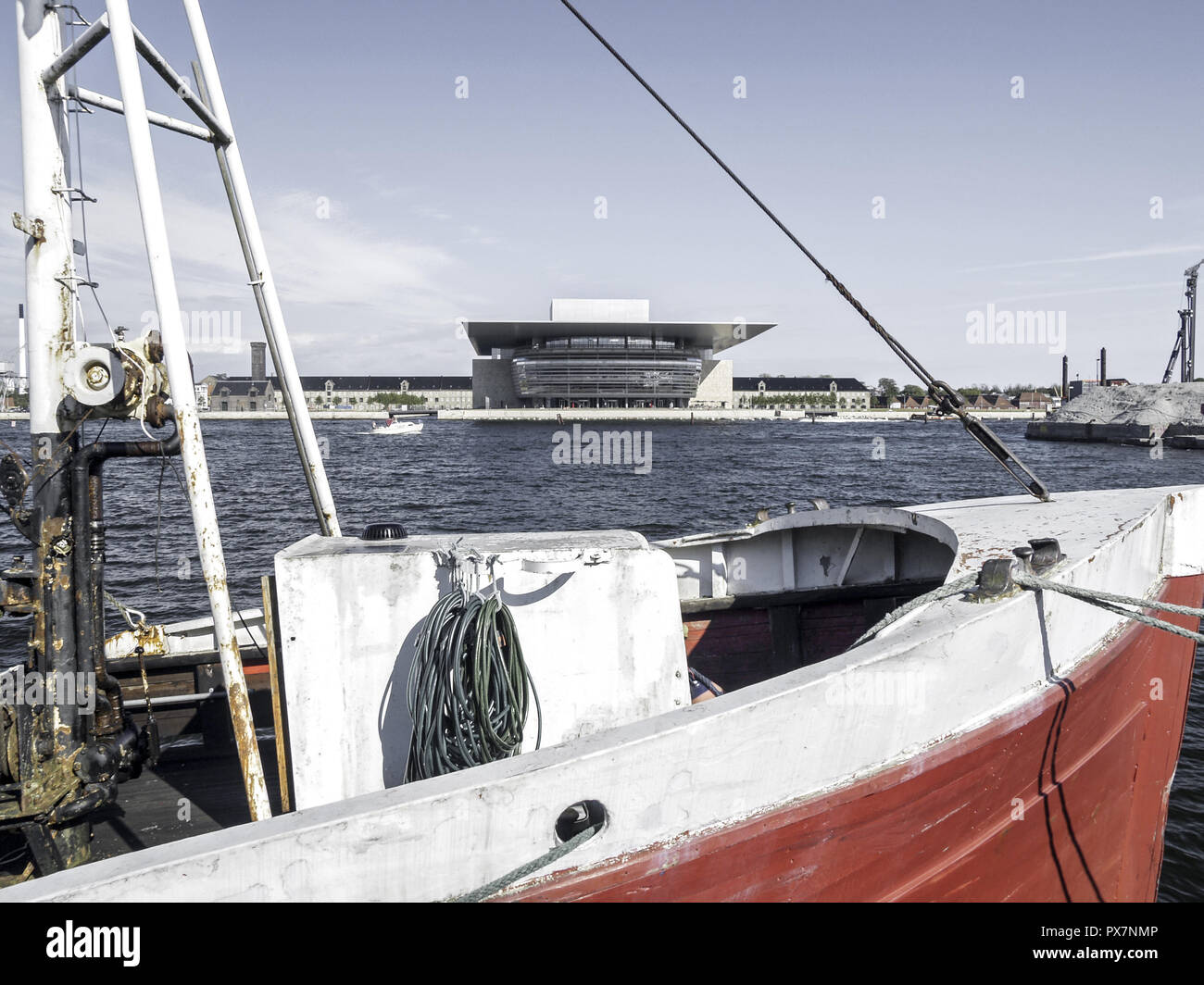 Copenhagen, opera, Denmark, Seeland, Kopenhagen Stock Photo - Alamy