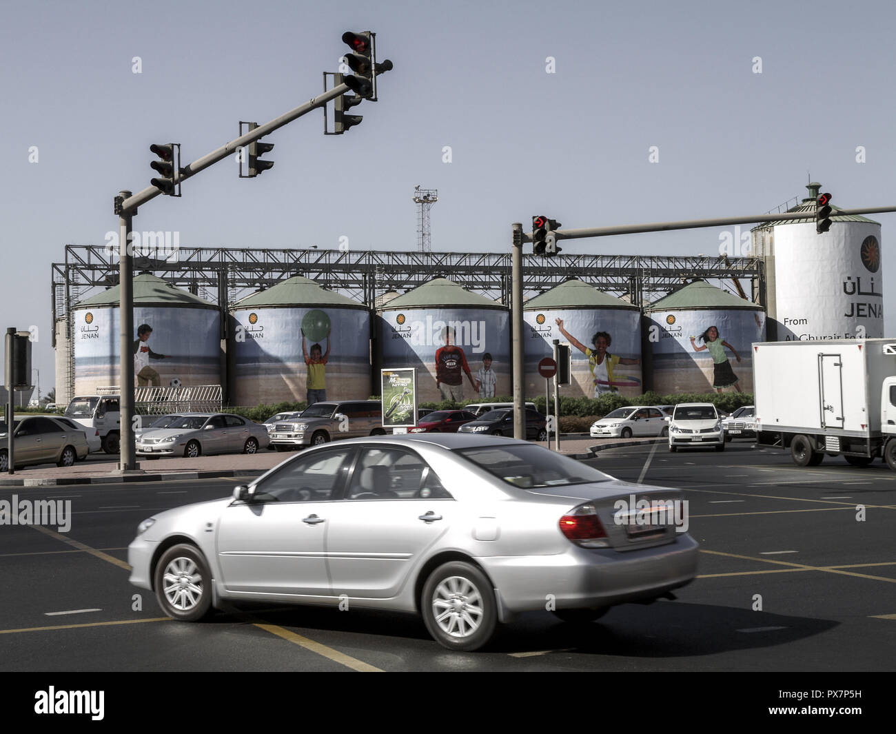 Dubai oil tanks united arab hi-res stock photography and images - Alamy