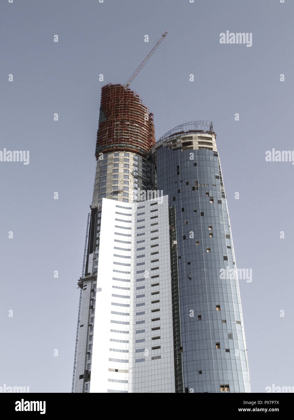 Dubai, Sheik Zayed Road, modern skyline, United Arab Emirates Stock ...