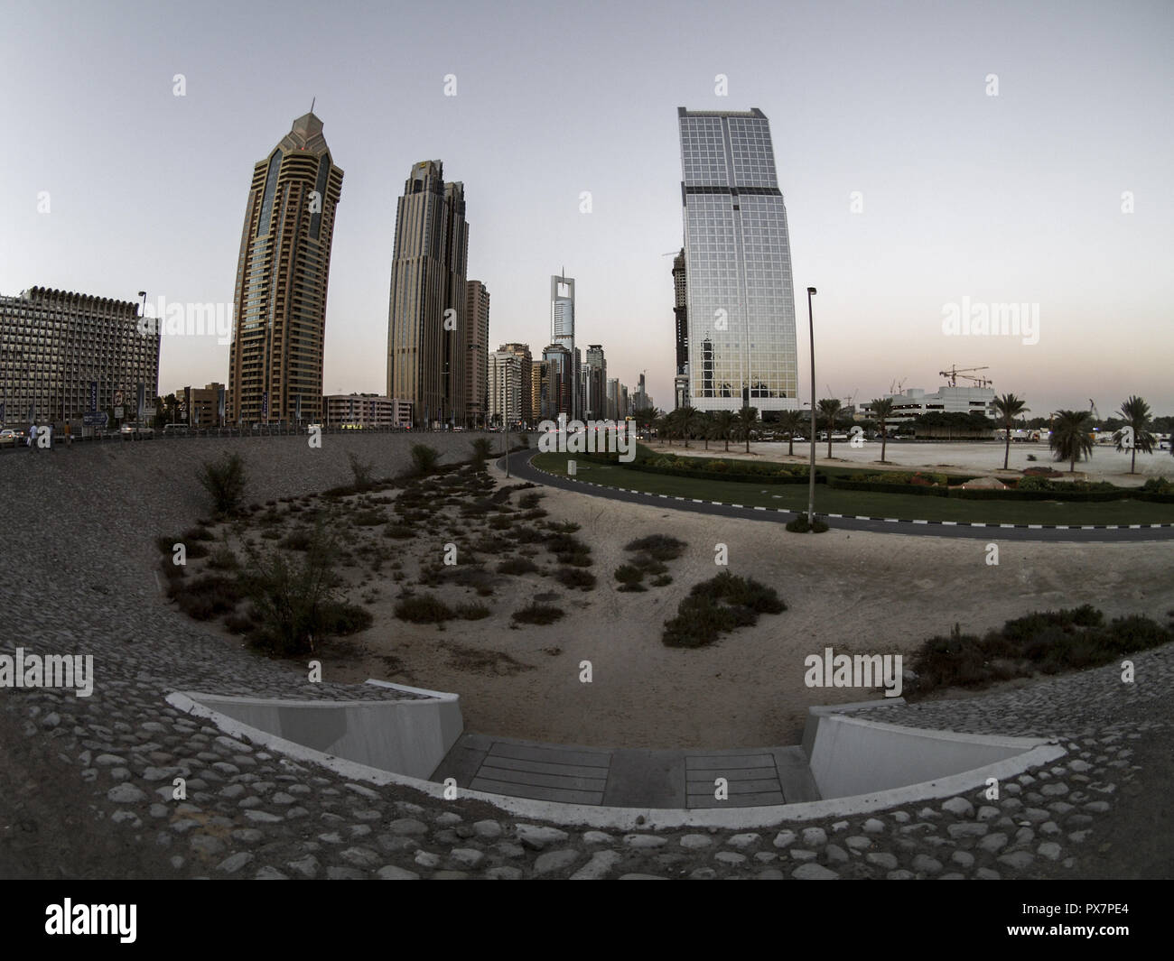 Skyline progression settling sheik hi-res stock photography and images ...