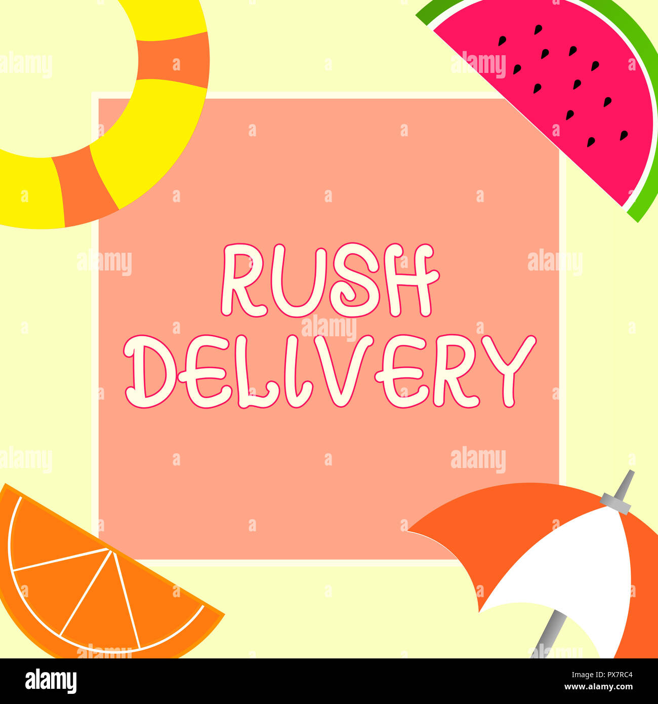 Rush delivery hurry express hi-res stock photography and images - Alamy