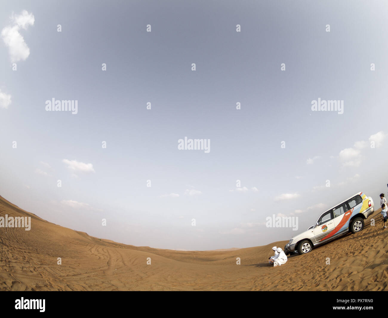 Desert safari with 4-wheel-drive, 4 x 4, United Arab Emirates, Dubai ...