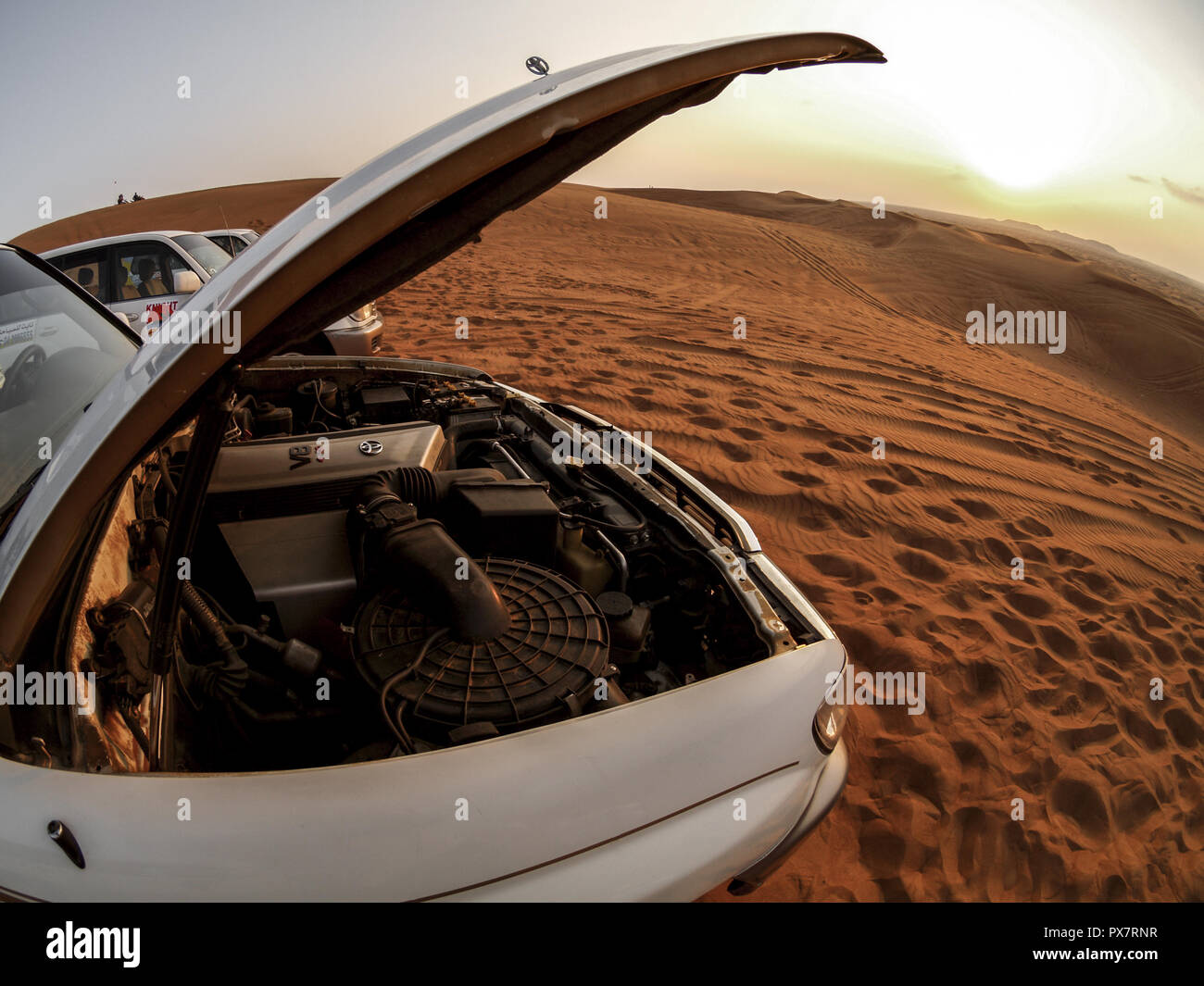 Desert safari with 4-wheel-drive, 4 x 4, United Arab Emirates, Dubai ...