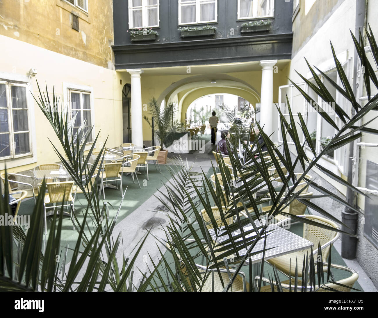 Cafe Latte, Austria, Vienna Stock Photo - Alamy