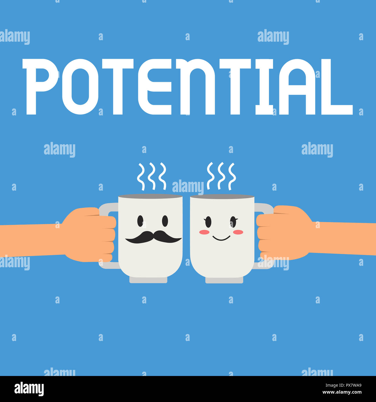 Writing note showing Potential. Business photo showcasing Latent ...