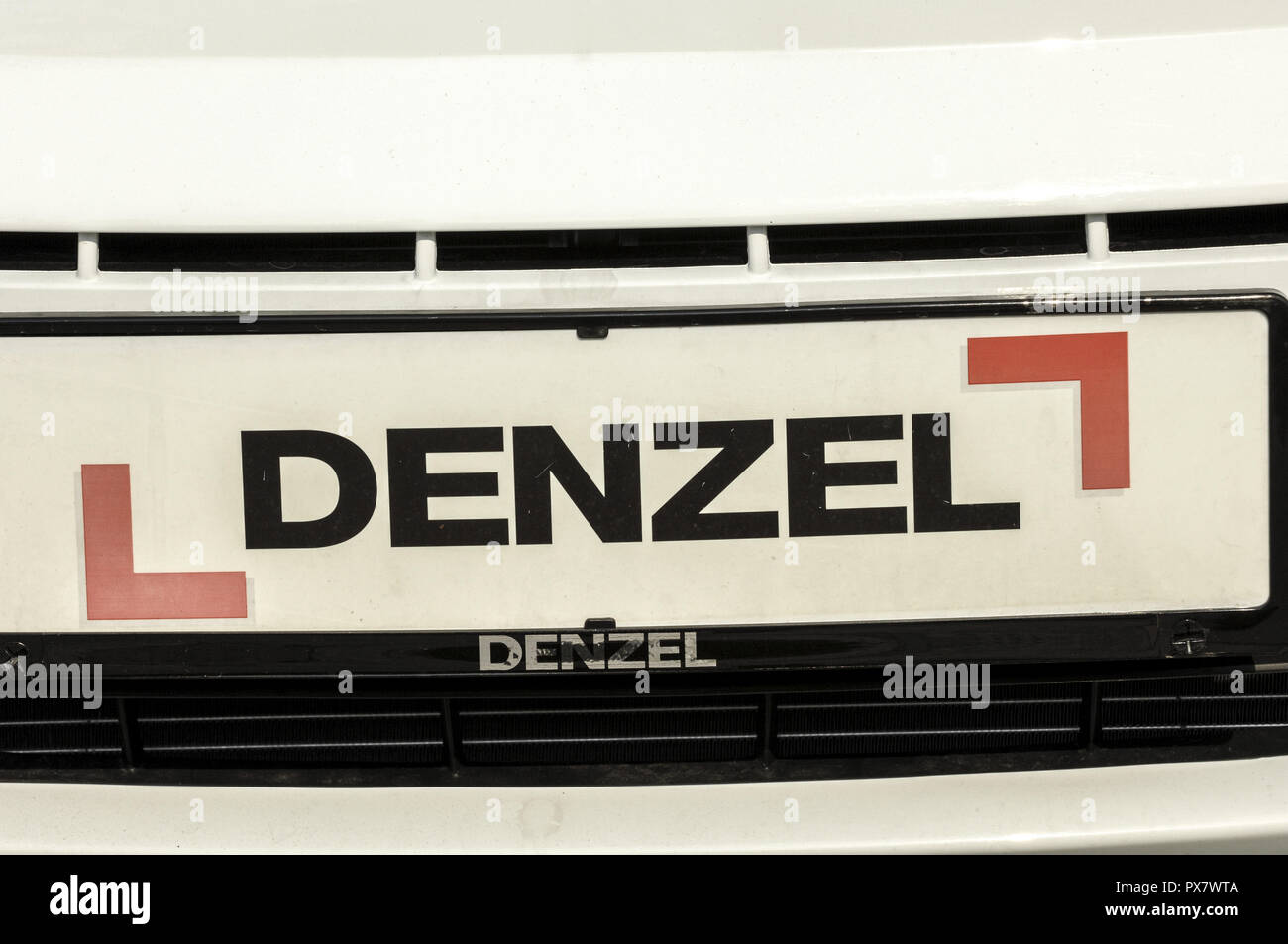 Denzel logo hi-res stock photography and images - Alamy