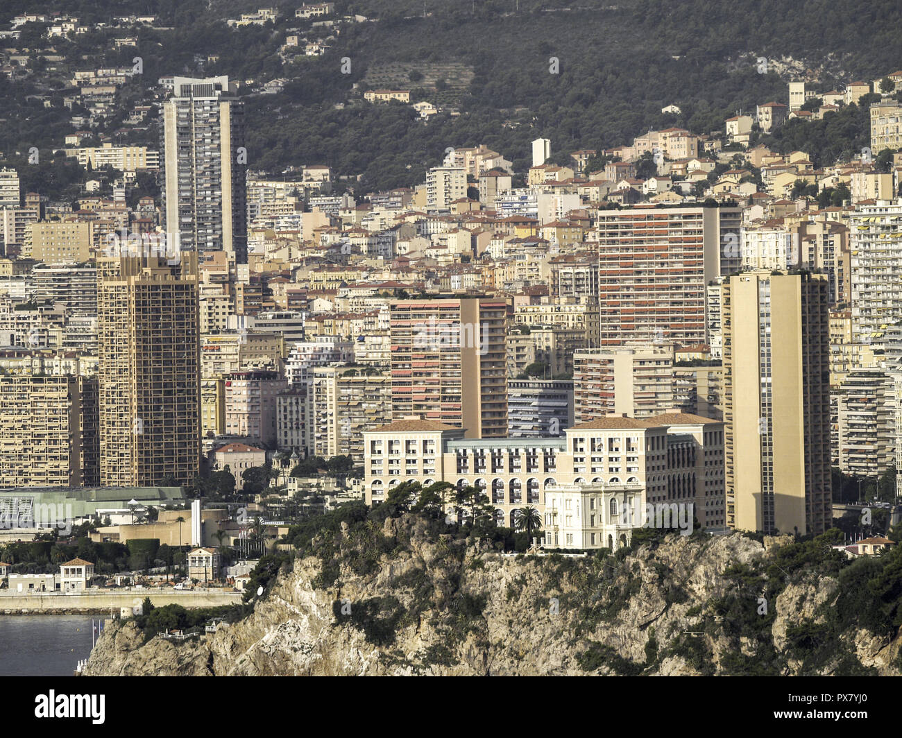 Monaco, city view Stock Photo - Alamy