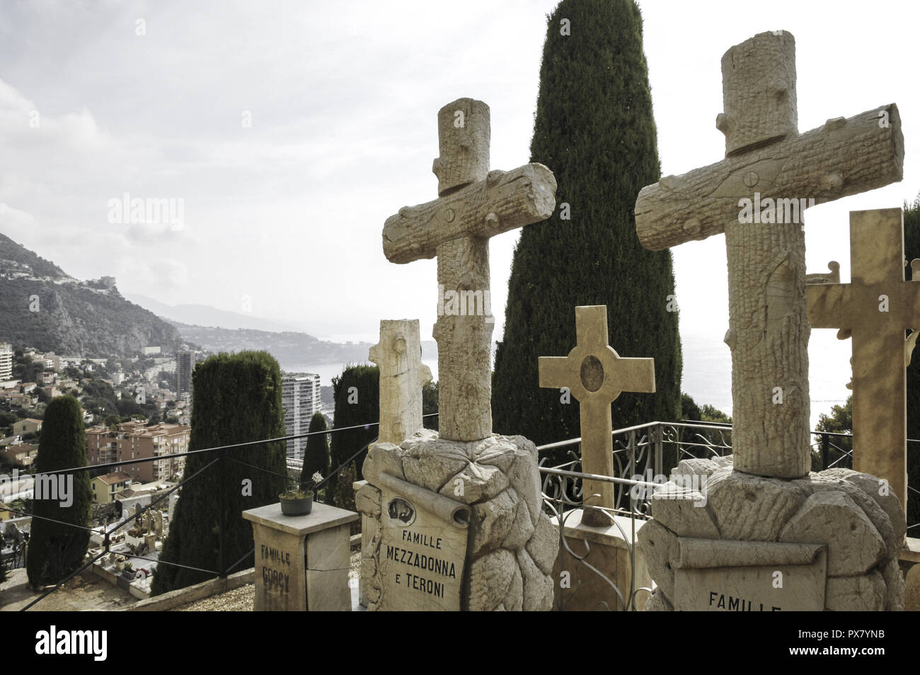 Monaco cemetery hi-res stock photography and images - Alamy