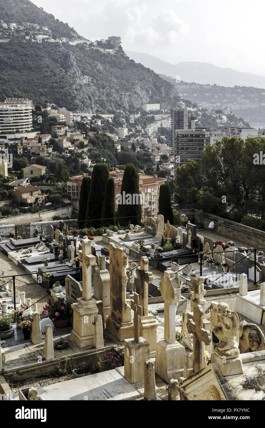 Monaco cemetery hi-res stock photography and images - Alamy