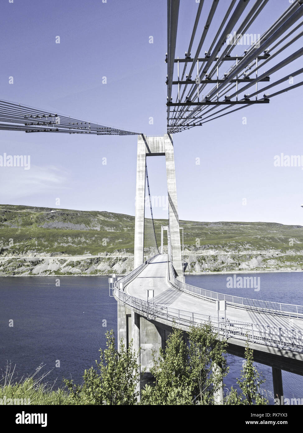 Kvalsund bridge hi-res stock photography and images - Alamy