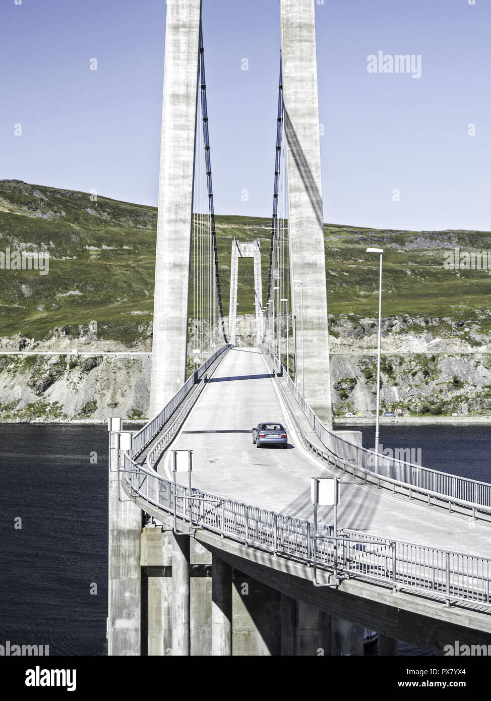 Kvalsund bridge hi-res stock photography and images - Alamy