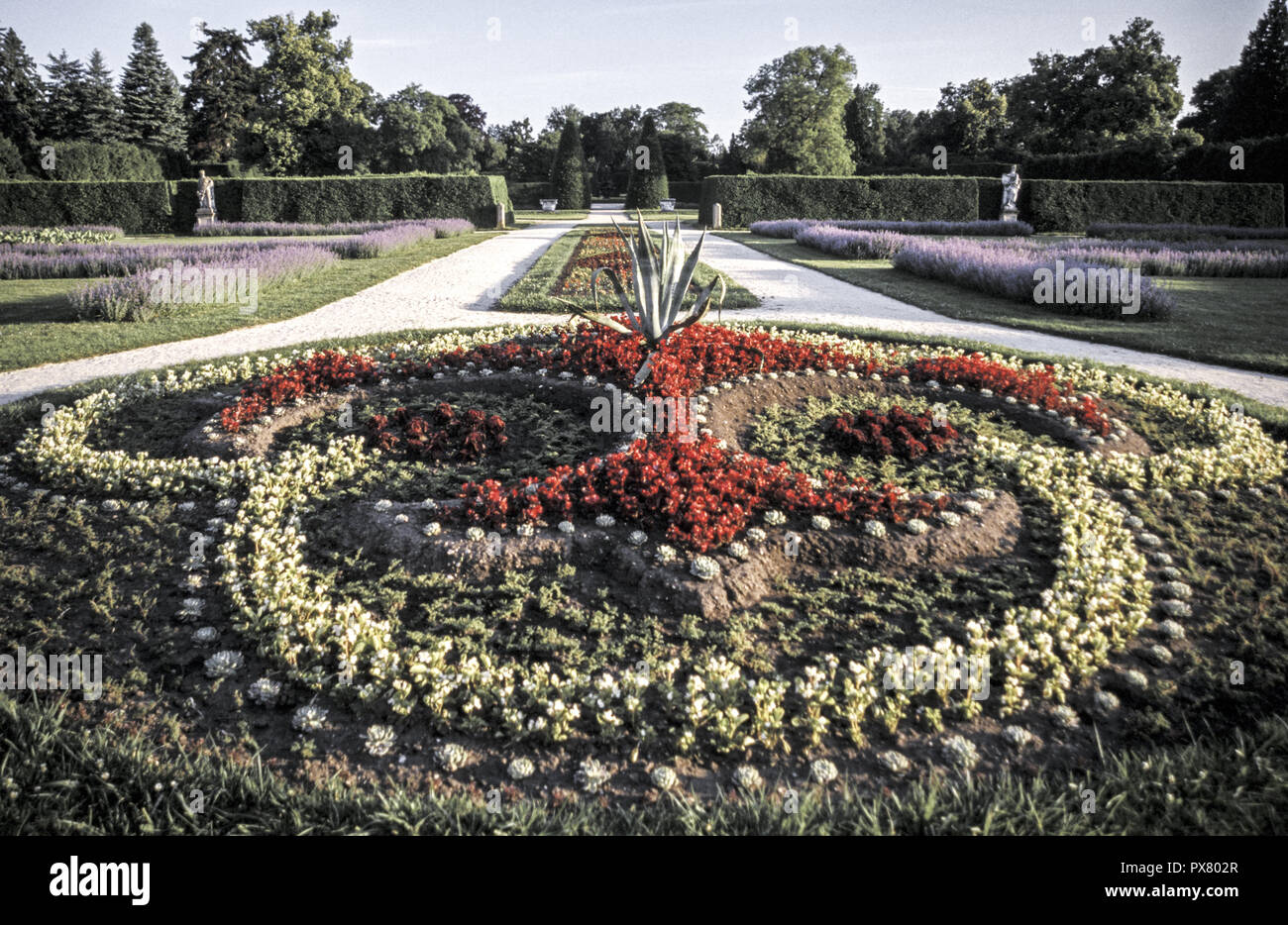 UNESCO World Heritage, Lednice, landscape garden, Czech Republic ...