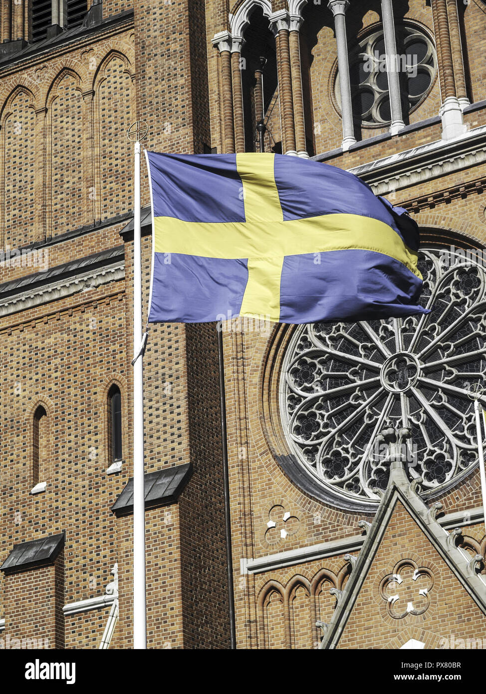 Swedish flagg hi-res stock photography and images - Alamy