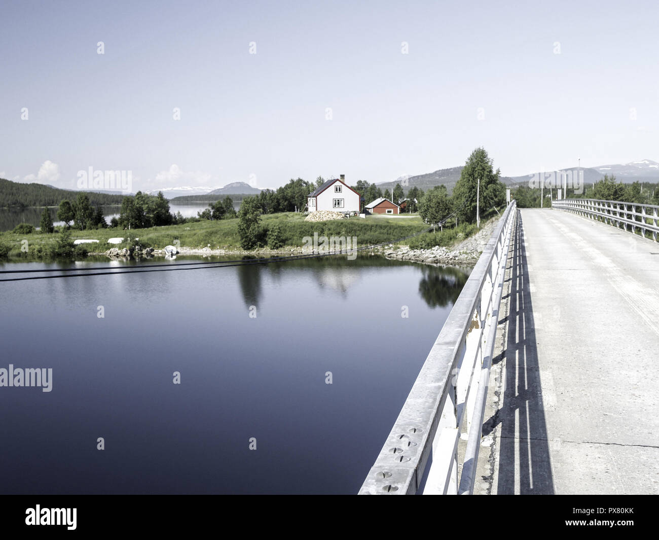 Lappland, landscape, Sweden, Norrland, Lapland Stock Photo - Alamy