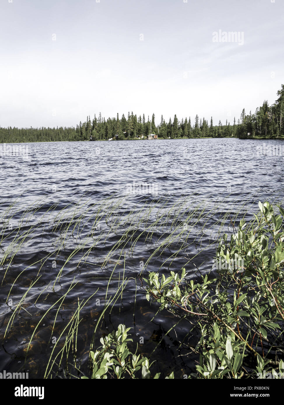 Lappland, lake, Sweden, Norrland, Lapland Stock Photo - Alamy