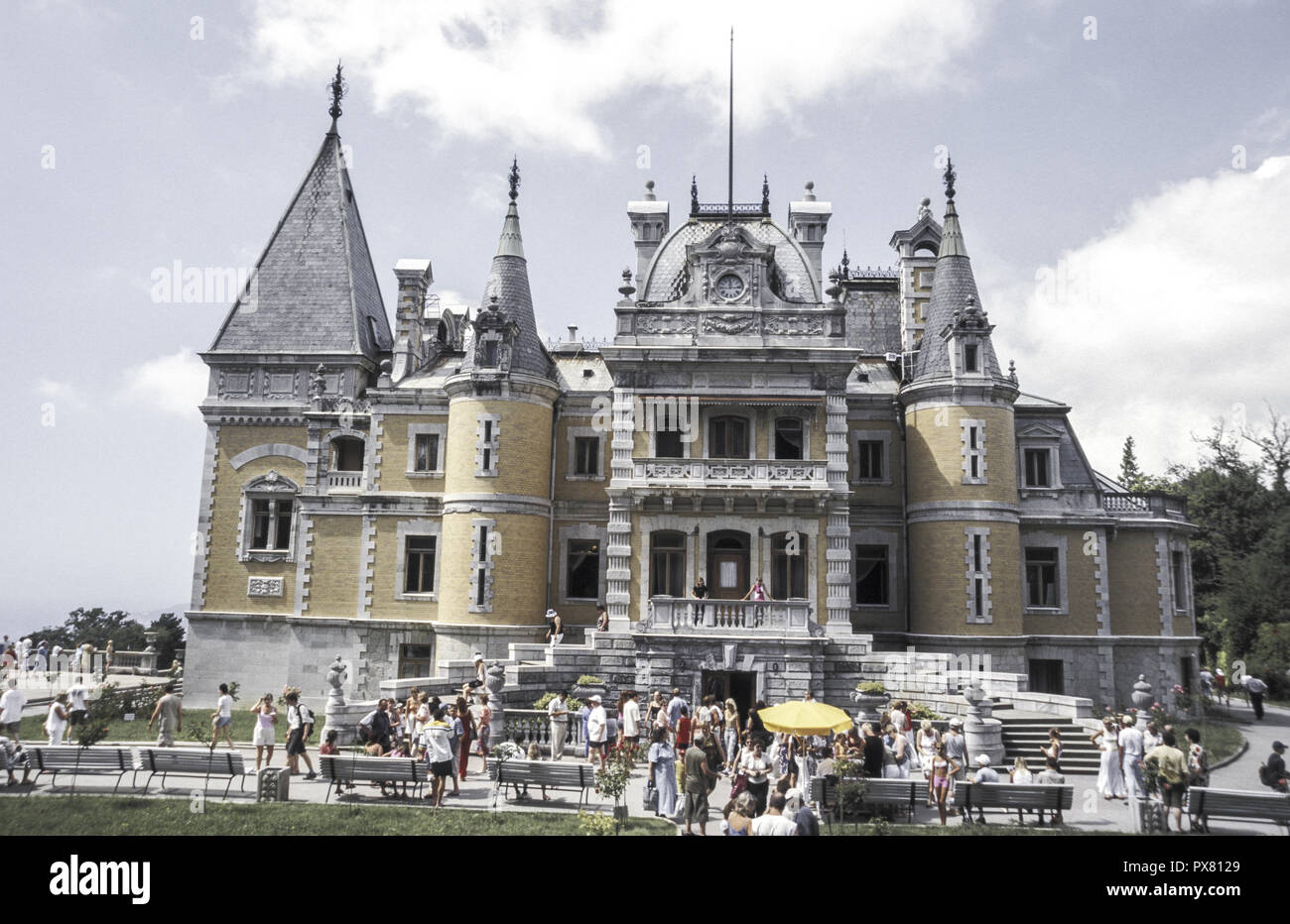 Crimea, Massandra palace, palace of Alexander III the third, Ukraine ...