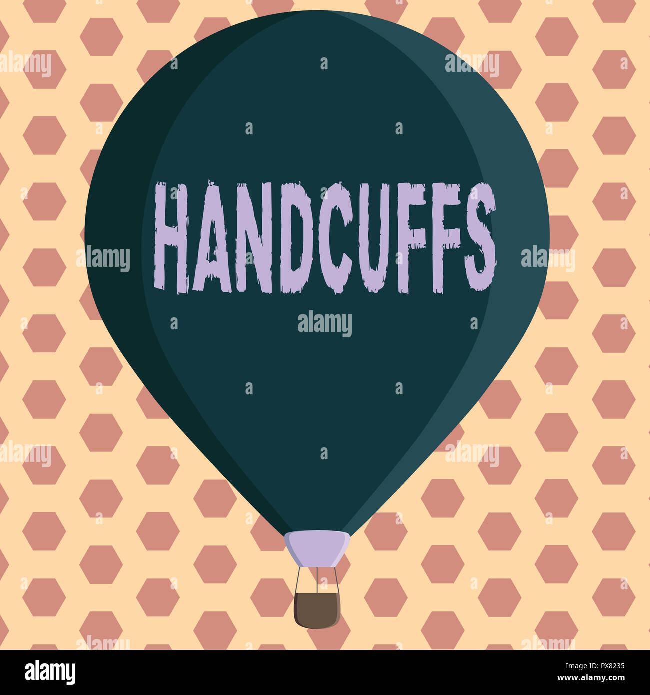 Word writing text Handcuffs. Business concept for Pair of lockable ...