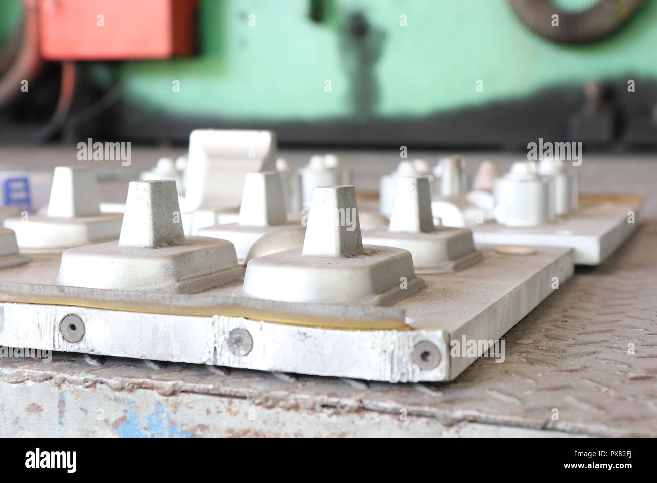 pattern or tooling for iron casting by green sand process Stock Photo ...