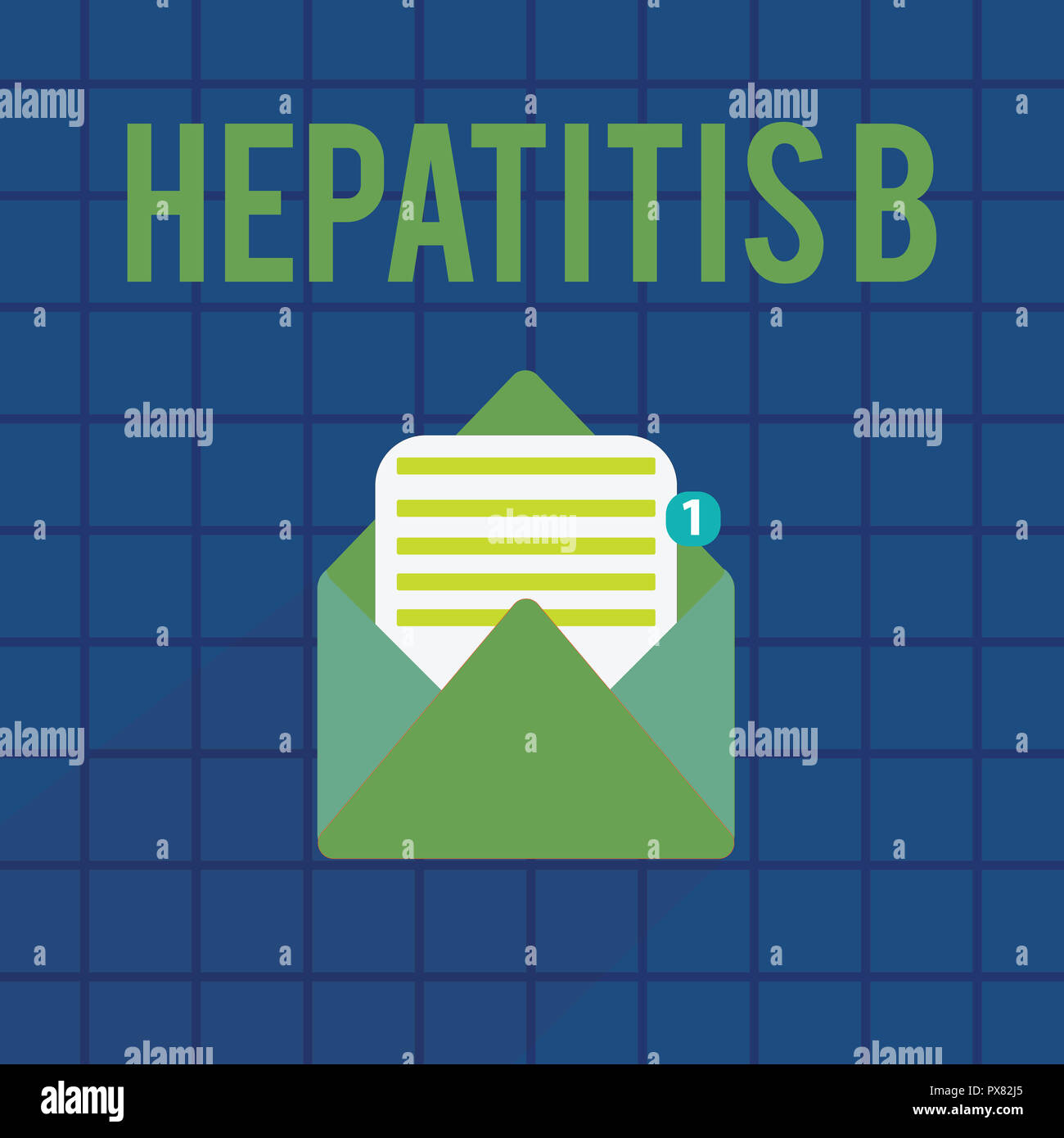 Text sign showing Hepatitis B. Conceptual photo Severe form of viral ...